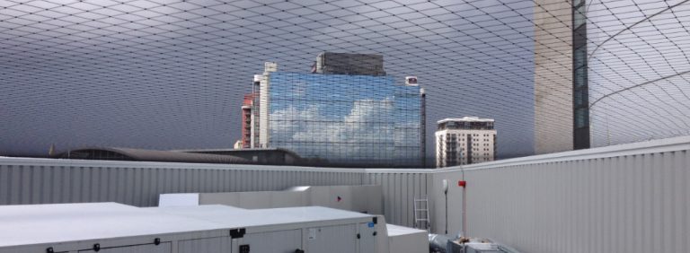 Prison Contraband Netting made from 100% Twisted Knotted Nylon